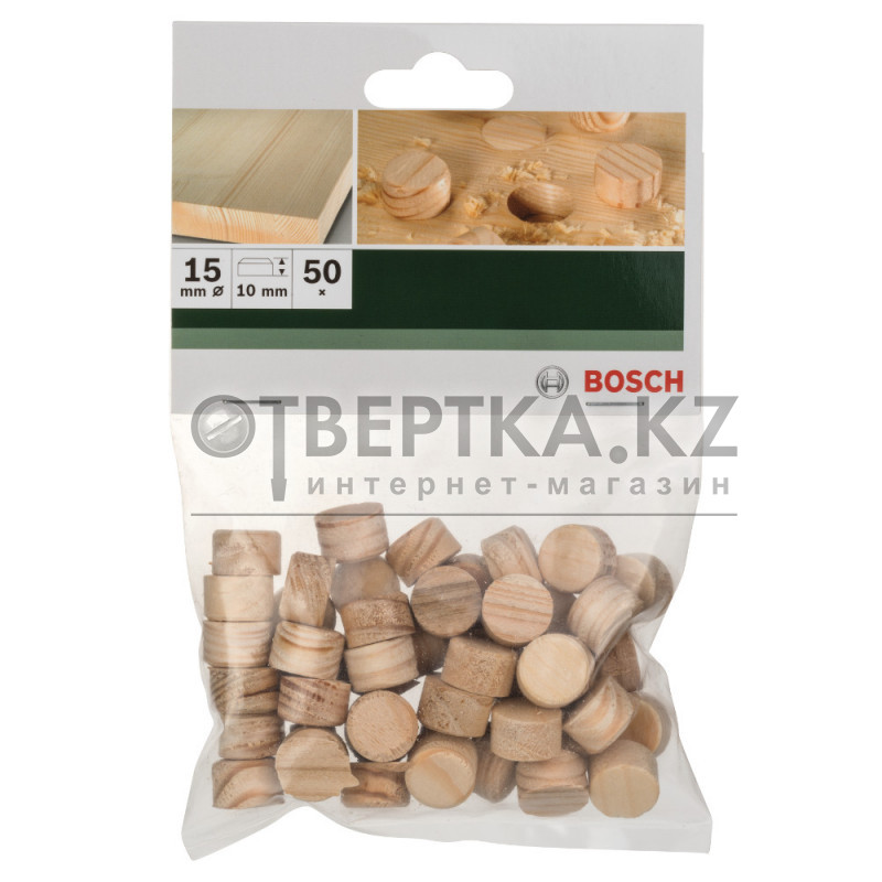 Деревянные шипы 15 mm Bosch 2609255320 купить в Алматы, цена оптом и в ...