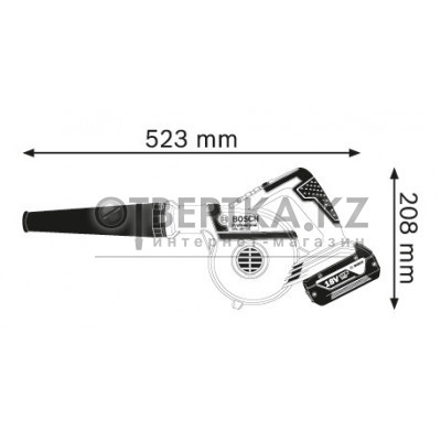 Аккумуляторная воздуходувка Bosch GBL 18V-120 06019F5100 купить в ...