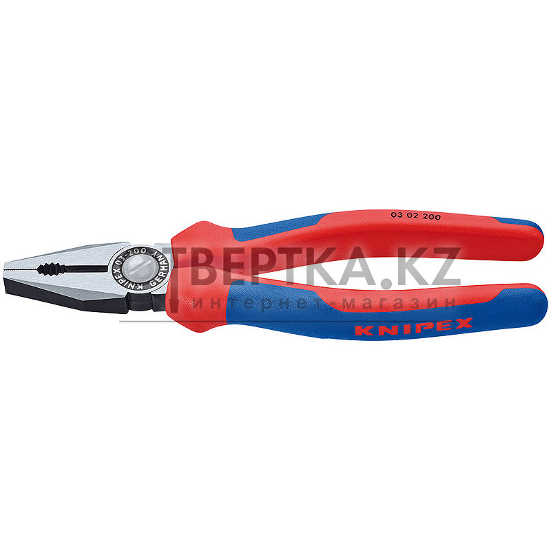 Плоскогубцы комбинированные KNIPEX 03 02 200 0302200 купить в Алматы ...