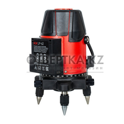 Лазерный уровень (нивелир) RGK LP-62 4610011871658 купить в Алматы, цена оптом и в розницу ...